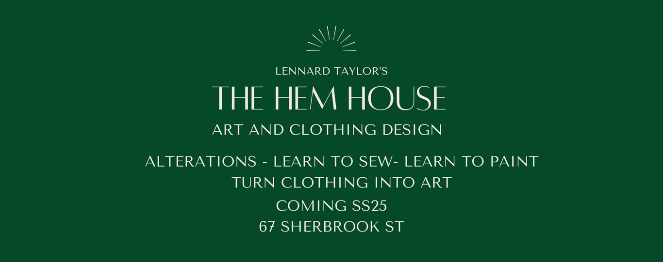 The Hem House - LT Creators Club – Lennard Taylor Design Studio