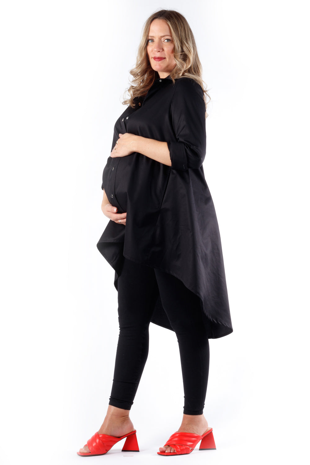 BRENDA Maternity Swing Shirt – Cotton | Lennard Taylor – Lennard Taylor ...